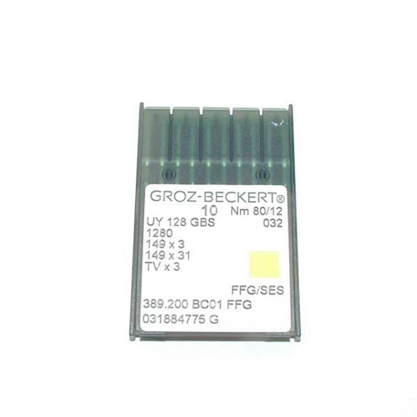 UY128GAS / UY128GBS / 1280 / 149x3 / 149x31 / TVx3 FFG (Nm 80/12) Jehla Groz-Beckert (FFG/SES ...